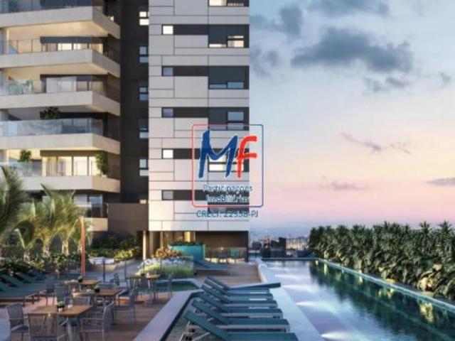Excelente apartamento para venda na Vila Madalena, 195m² de área útil, 3 dormitórios, 3 suítes e 3 v