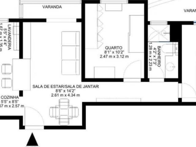Excelente apartamento pronto com lindo visual / Venha conhecer seu novo Ap =