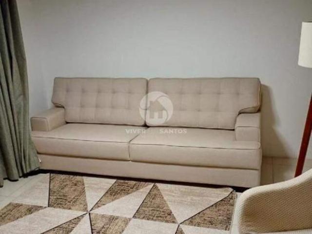 Excelente apartamento reformado Mobiliado 3 dormitórios – Boqueirão – Santos