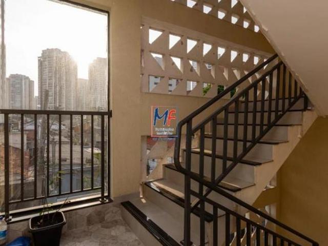 Excelente Apartamento V. Califórnia, 33,50 m² a.u 2 dormitórios,cozinha e sala integrada e 1 ba