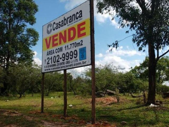 Excelente área Residencial e/ou Industrial com 11.770 m². Plana Localização privilegiada