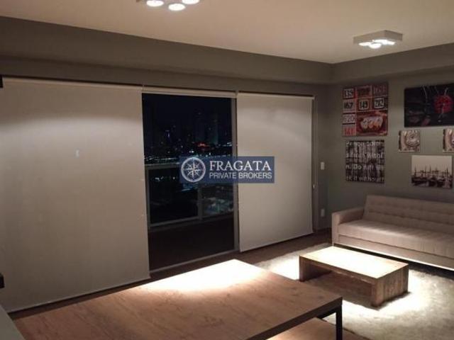 Excelente duplex à venda na região do Brooklin SP, mobiliado, 1 dormitorio 1 suite 1 vaga d