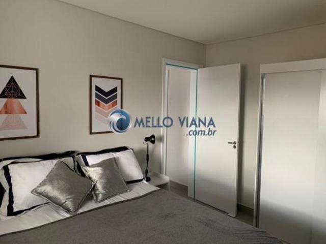 Excelente Flat mobiliado com vista para a cidade, localizado no centro, quarto, sala, cozinha americ