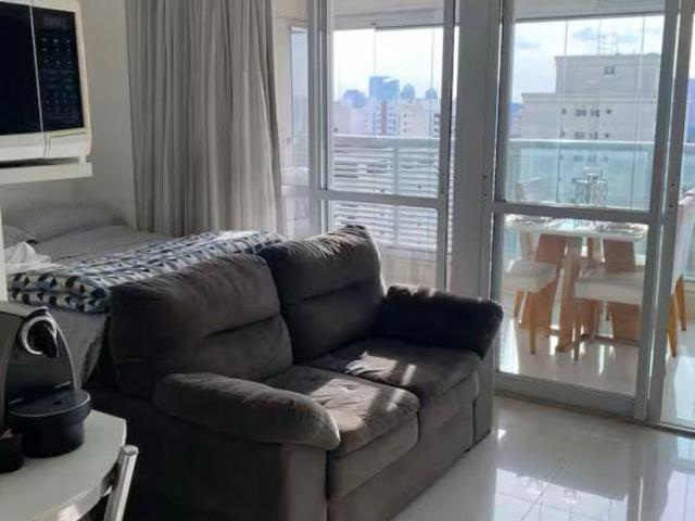 Deslumbrante flat para venda em Brooklin Paulista com 1 quarto, 33m²