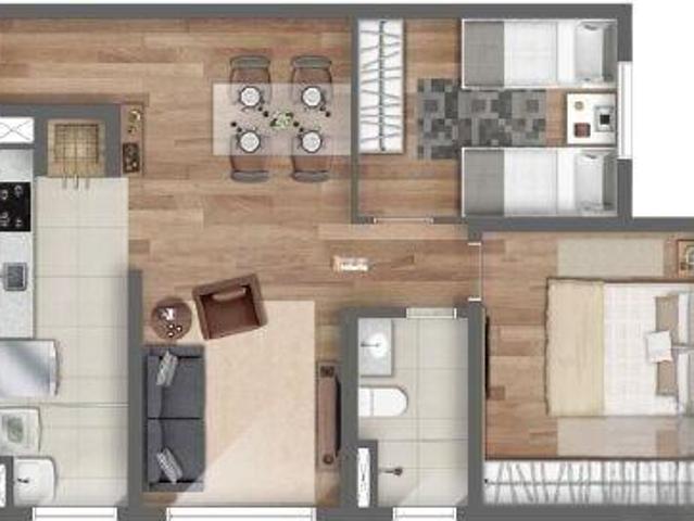 EXCELENTE OPORTUNIDADE APARTAMENTO COND. PLENNO NA FASE 01 CENTR