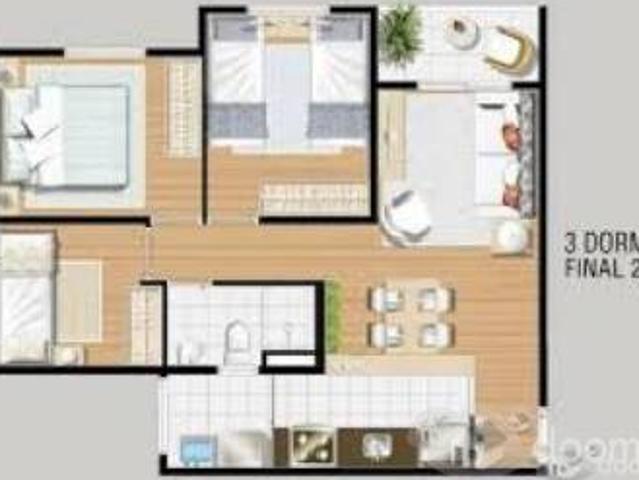 Excelente Oportunidade Apto 3 Dormts 80.000,00 Centro Jandira