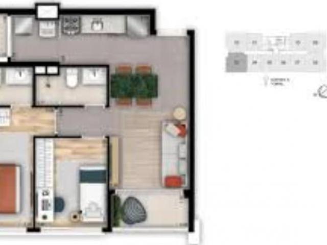 Excelente oportunidade em fase final de construção. Para morar e investir, o Residencial My Way, emp