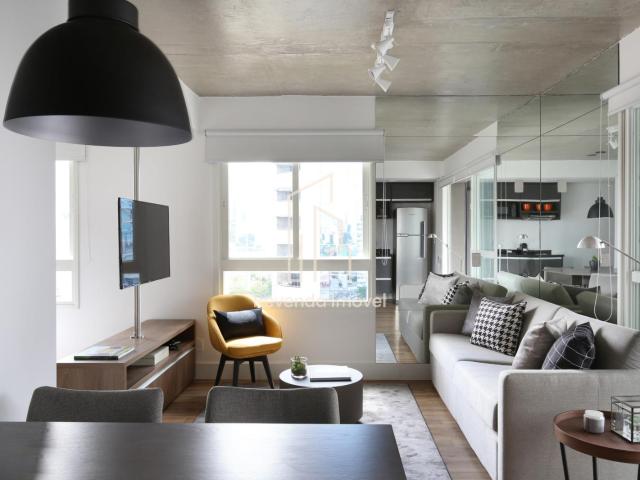 EXCELENTE OPORTUNIDADE PARA LOCAÇÃO APARTAMENTO TOTALMENTE MOBILIADO 1 DORM, 1 VAGA, COM 62M² NO BROOKLIN. Localizado em uma região privilegiada, Cidade Monções São Paulo/SPCidade Monções São Paulo/SP