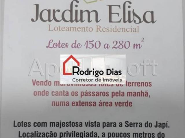 Excelente Lotes a Venda no Jardim Elisa em Jundiaí SP
