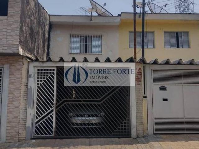 Excelente sobrado 2 dormitórios, 2 banheiros 1 vaga na Vila Rica