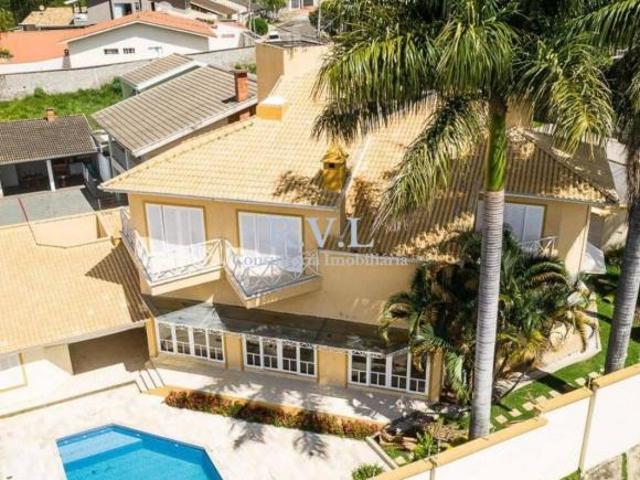 Casa de alto padrão à venda em Atibaia SP, Vila Santista, 5 dormitórios, 3 suítes, 2 salas, 5 banhei