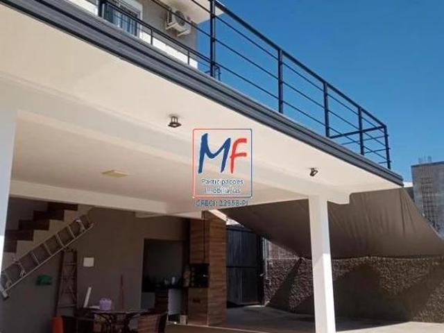 Excelente sobrado em cond. fechado em Bragança Paulista/SP, 360m² a.u 4 dormitórios 1 suíte, sa