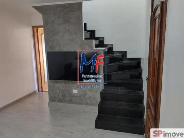 Excelente sobrado em cond. fechado em Lauzane Paulista, com 90m² a.u 2 dormitórios, sala, cozinha