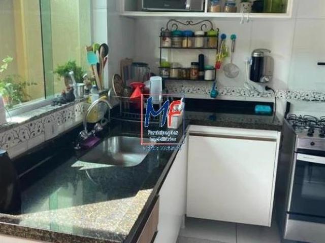 Excelente sobrado em cond. fechado no Jaraguá, com 128m² a.u 2 dormitórios, sala, cozinha, varanda