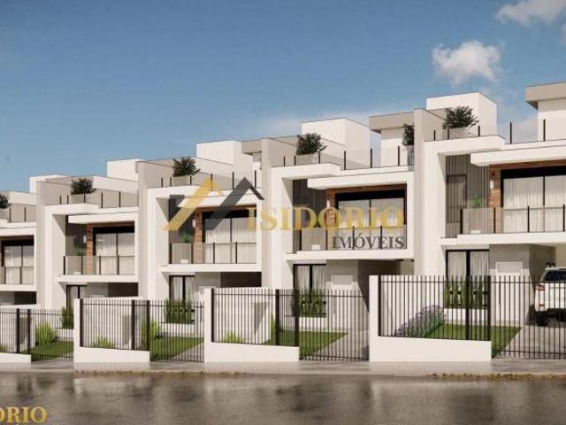 EXCELENTE SOBRADO NOVO! 03 QTOS SUÍTE, SACADA, TERRAÇO, 02 GAR