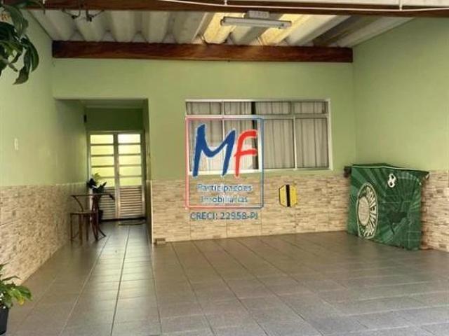 Excelente sobrado Pq. Panamericano, com 169 m² a.u 4 dorms. 1 suíte, sala, churrasqueira, edícul