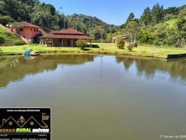EXCELENTE SÍTIO COM UM IMENSO LAGO PARA MONTAR UM PESQUEIRO