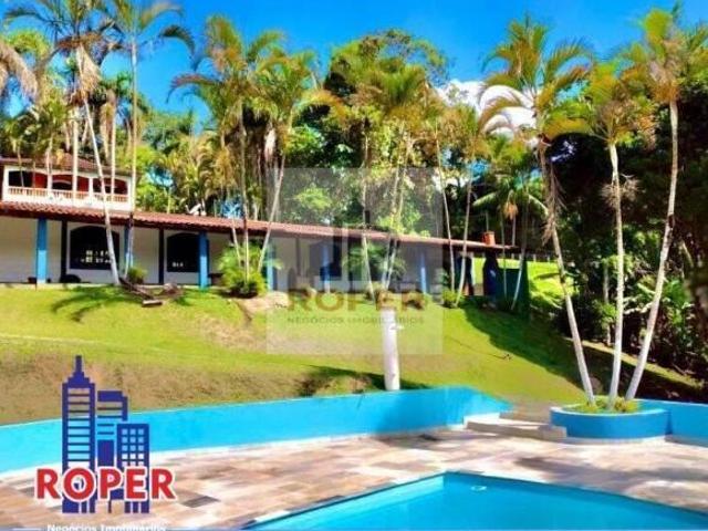 EXCELENTE SITIO DE 36.000 M²/4 CASAS/RANCHO GOURMET/PISCINA E REPRESA À VENDA EM JUQUITIBA