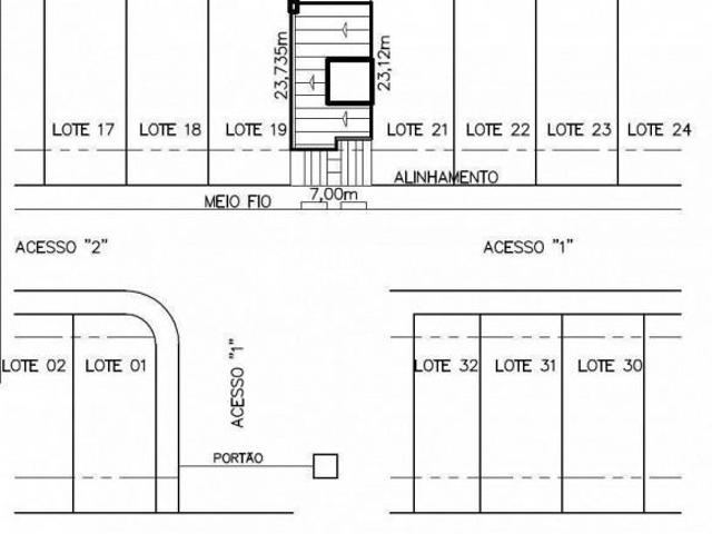 Excelente terreno, 147,17 m², Condomínio Fechado de alto padrão!