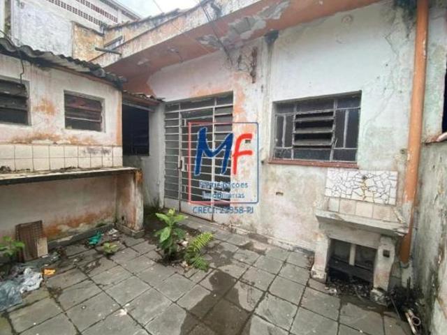 Excelente terreno Jabaquara Zona Sul, com 127m² e 100 m² a.c. casa antiga para demolição e Zon. ZM