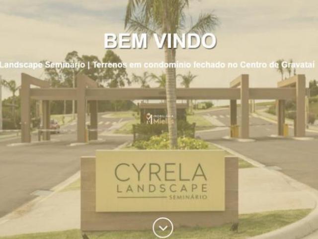 excelente terreno no Condomínio Cyrela Landscape Seminário