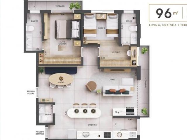 Excellence Guedala Alto Padrão Exto | 2 a 3 Suítes em Jardim Guedala