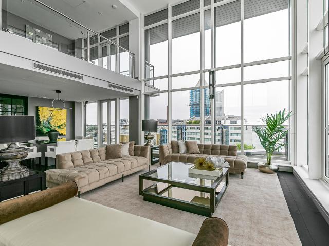 Exceptional two story penthouse