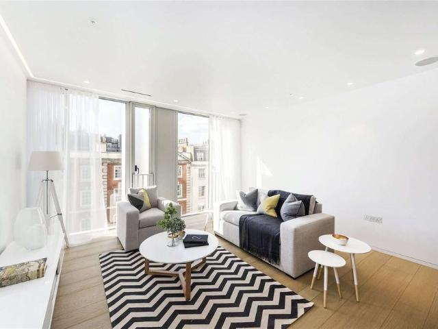 Exceptional modern development The Nova Building. This is a beautiful 2 bedroom, 2 bathroom apartment, with 24/7 concierge and use of residents' cinema, gym, lounge and terrace