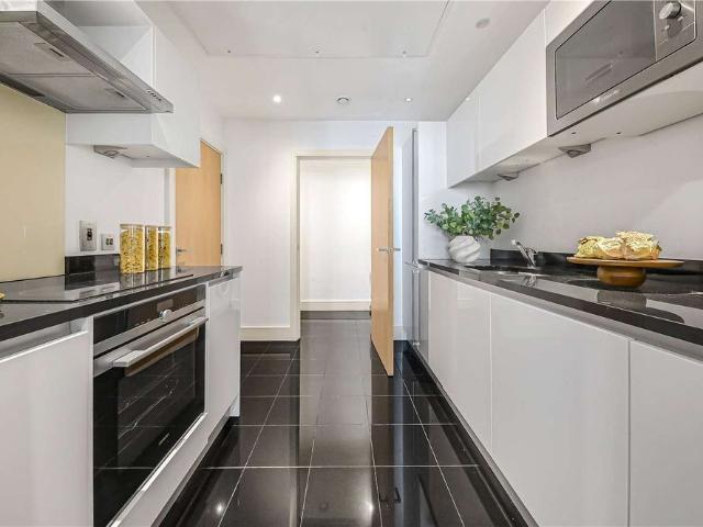 Exceptionally spacious two bedroom apartment within this attractive and well maintained portered development