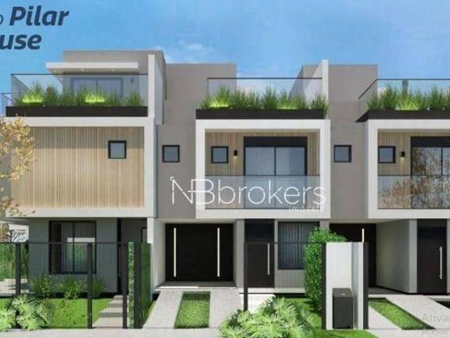 EXCLUSIVO SOBRADO TRIPLEX NO CONDOMÍNIO PILAR TOWNHOUSE PRONTO PRA MORAR DE FRENTE PRA RUA