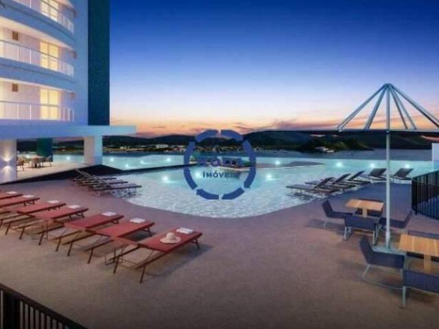 Exclusividade Apartamento com 3 suítes, 3 vagas e vista mar à venda na Ponta da Praia – Ilhas Reso