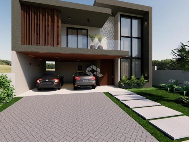 EXCLUSIVIDADE! Casa 03 dormitórios suítes no Condomínio Figueiras, Bairro Country, em Santa Cruz d