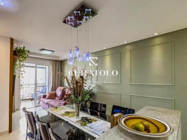 Exuberance Club Rudge Ramos Apartamento à venda com 59 m², 2 quartos, vaga e varanda no Rudge Ra