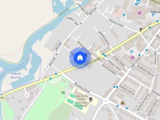 Eyres Yard, King Street, Newark, Notts, NG24