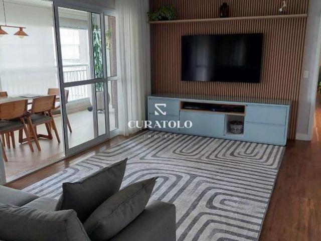 Family Garden Apartamento de alto padrão à venda, de 3 quartos, varanda gourmet e 2 vagas no Cháca
