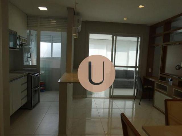 Fantástico Apartamento Novo sem uso Mobiliado com 1 dormitório à venda, 54 m² por R$ 1.490.000 V