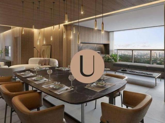 Fantástico Apartamento Parque Global 240 m2 com 3 suítes, 3 vagas, varanda gourmet! Lazer Completo!