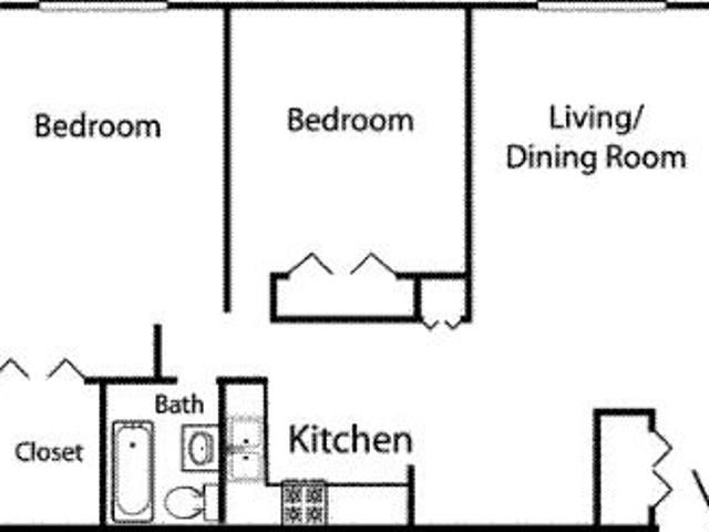 Fabulous apartment starting at 1185