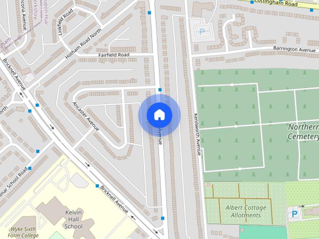 Fairfax Avenue, Kingston Upon Hull, City Of Kingston Upon Hull