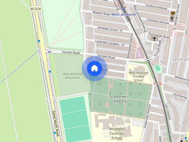 Fairfield Road, Jesmond, Newcastle Upon Tyne, NE2