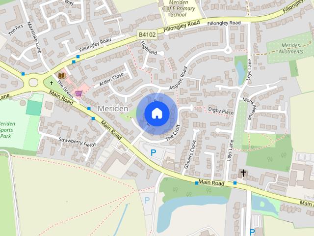 Fairfield Rise, Meriden