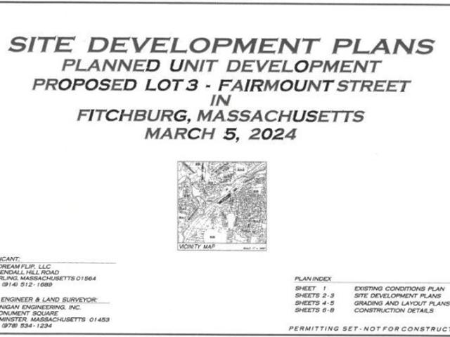 Fairmont St Lot,fitchburg, Plot For Sale