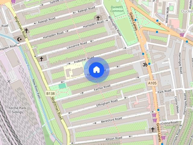 Falkland Road, Hornsey, N8
