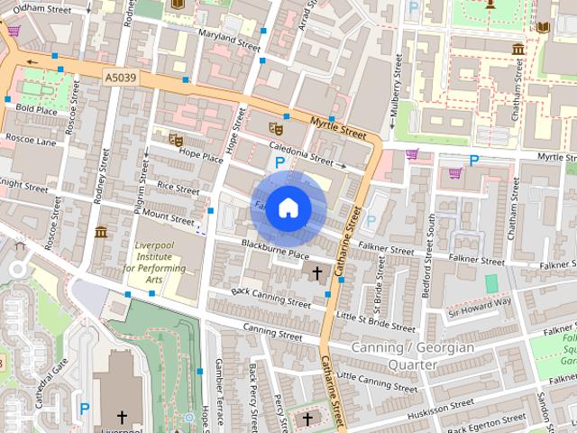Falkner Street, Liverpool, Merseyside, L8