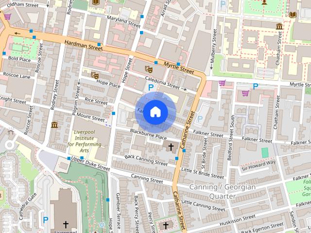 Falkner Street, Liverpool, Merseyside, L8