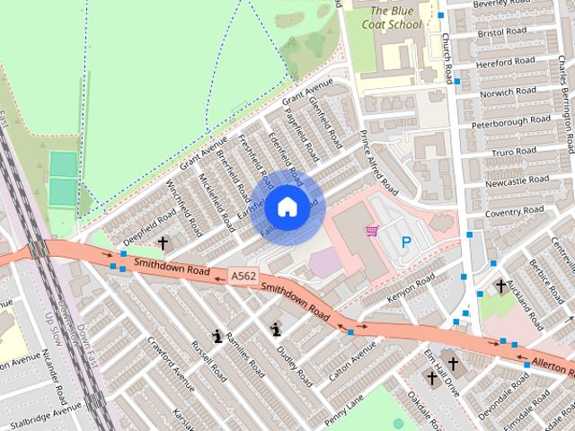 Fallowfield Road, Wavertree, Liverpool, Merseyside, L15