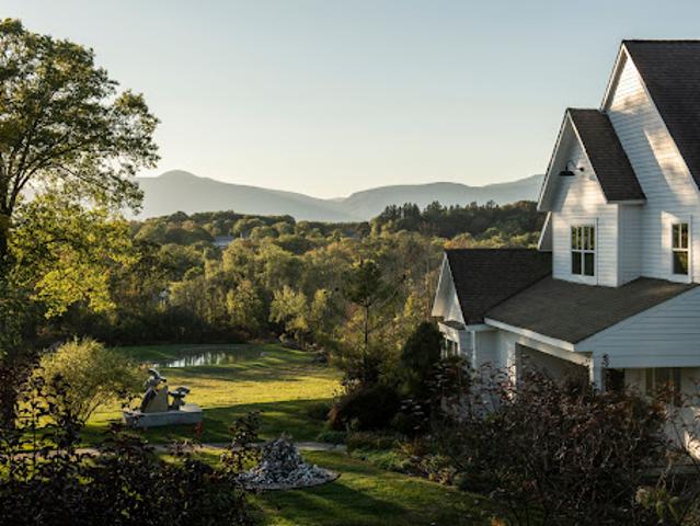 Farmhouse with garden