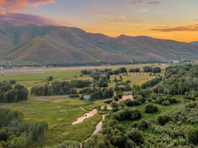 Farmhouse with garden