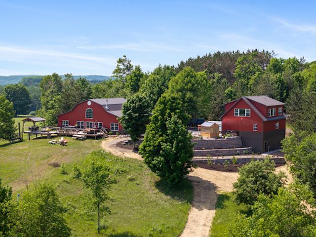 Farmhouse with garden