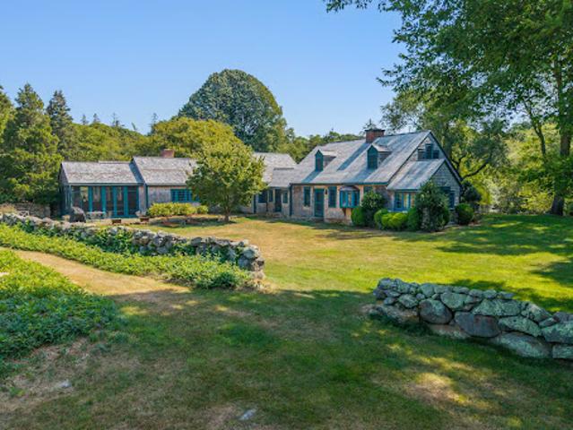 Farmhouse with garden